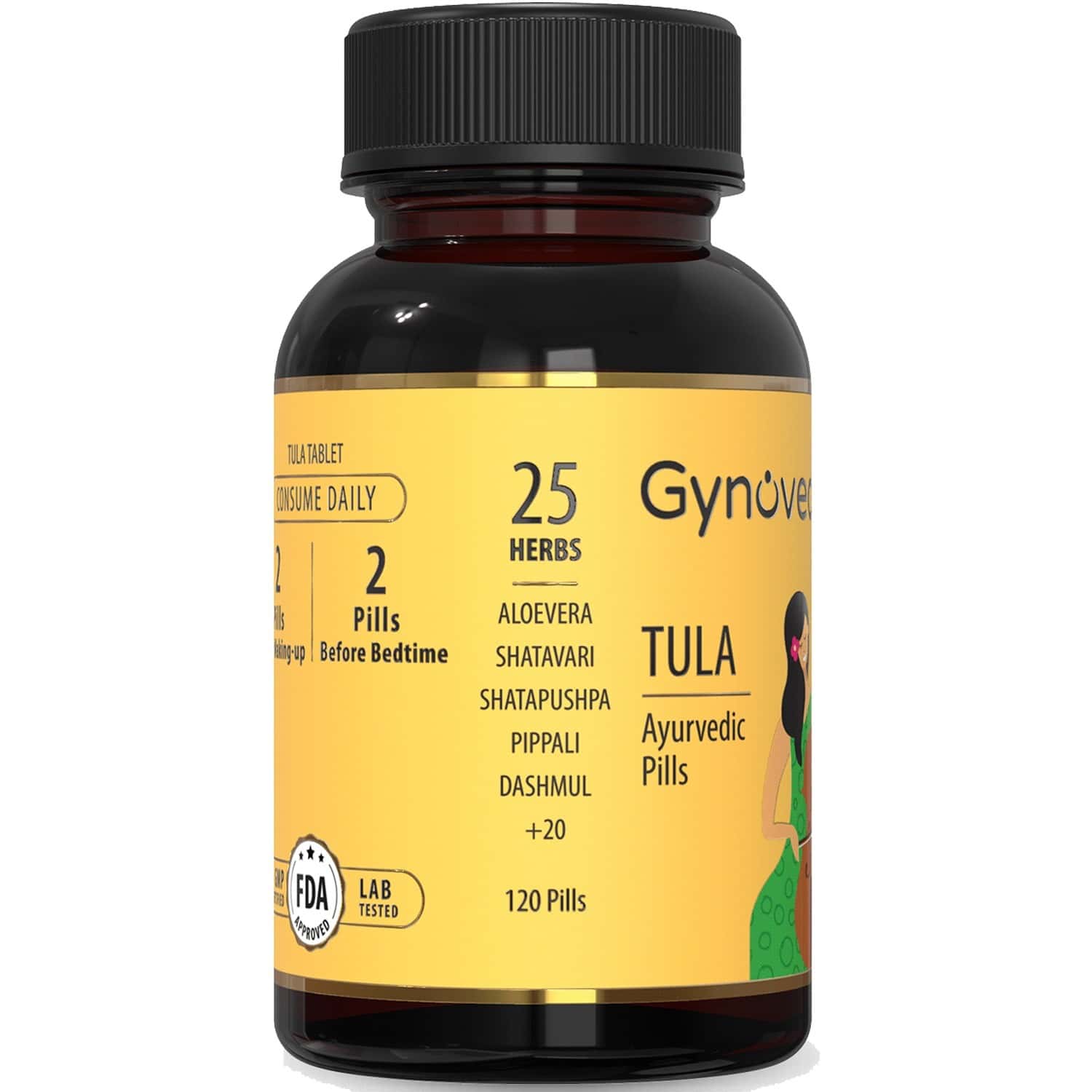 Buy GYNOVEDA'S TULA FOR IRREGULAR PERIODS - 120 PILLS FOR 1 MONTH ...