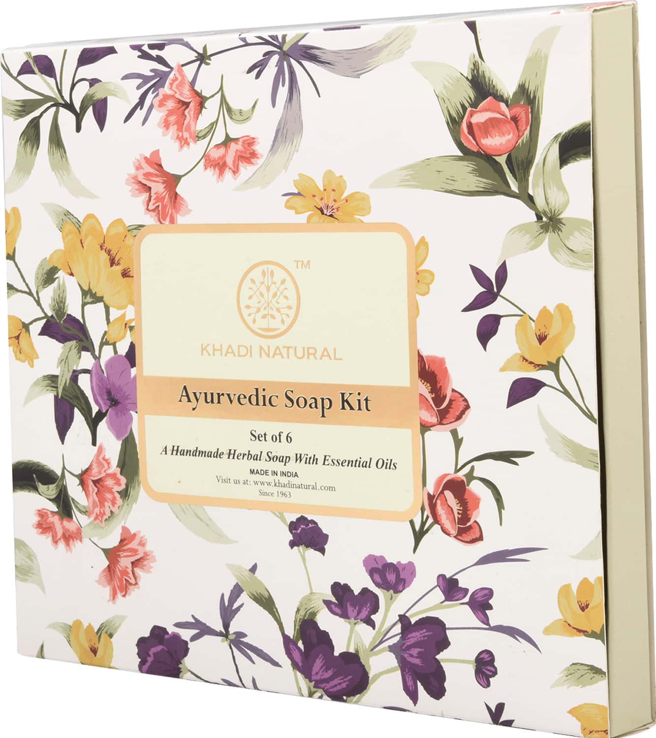 Buy KHADI NATURAL SOAP KIT SET OF 6 300 GM Online & Get Upto 60% OFF at ...