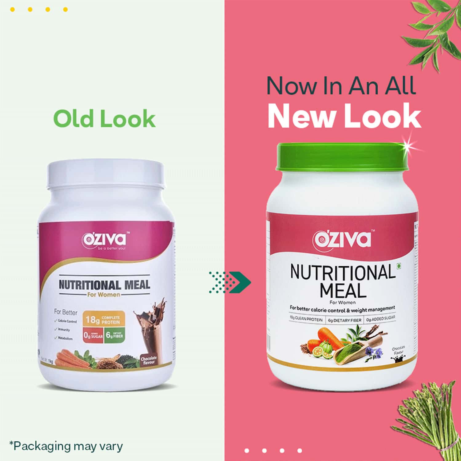 Buy OZIVA NUTRITIONAL MEAL FOR WOMEN CHOCOLATE (1KG) | CALORIE CONTROL ...