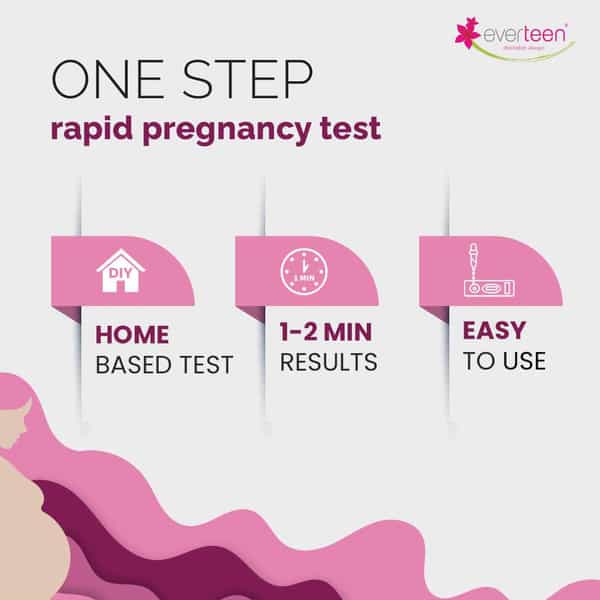 Buy EVERTEEN ONE STEP PREGNANCY TEST FOR WOMEN 1 PACK (5 DEVICES ...