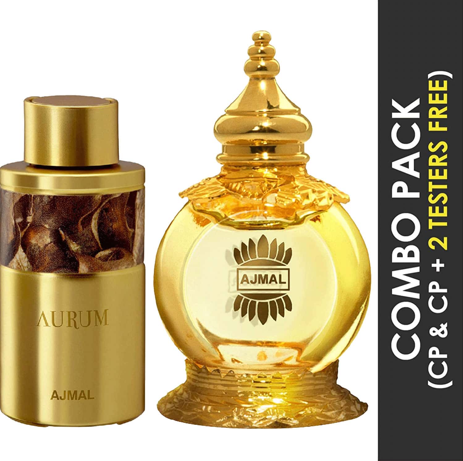 Buy AJMAL AURUM CP ATTAR 10ML FOR WOMEN AND MUKHALLAT AL WAFA CP ATTAR ...