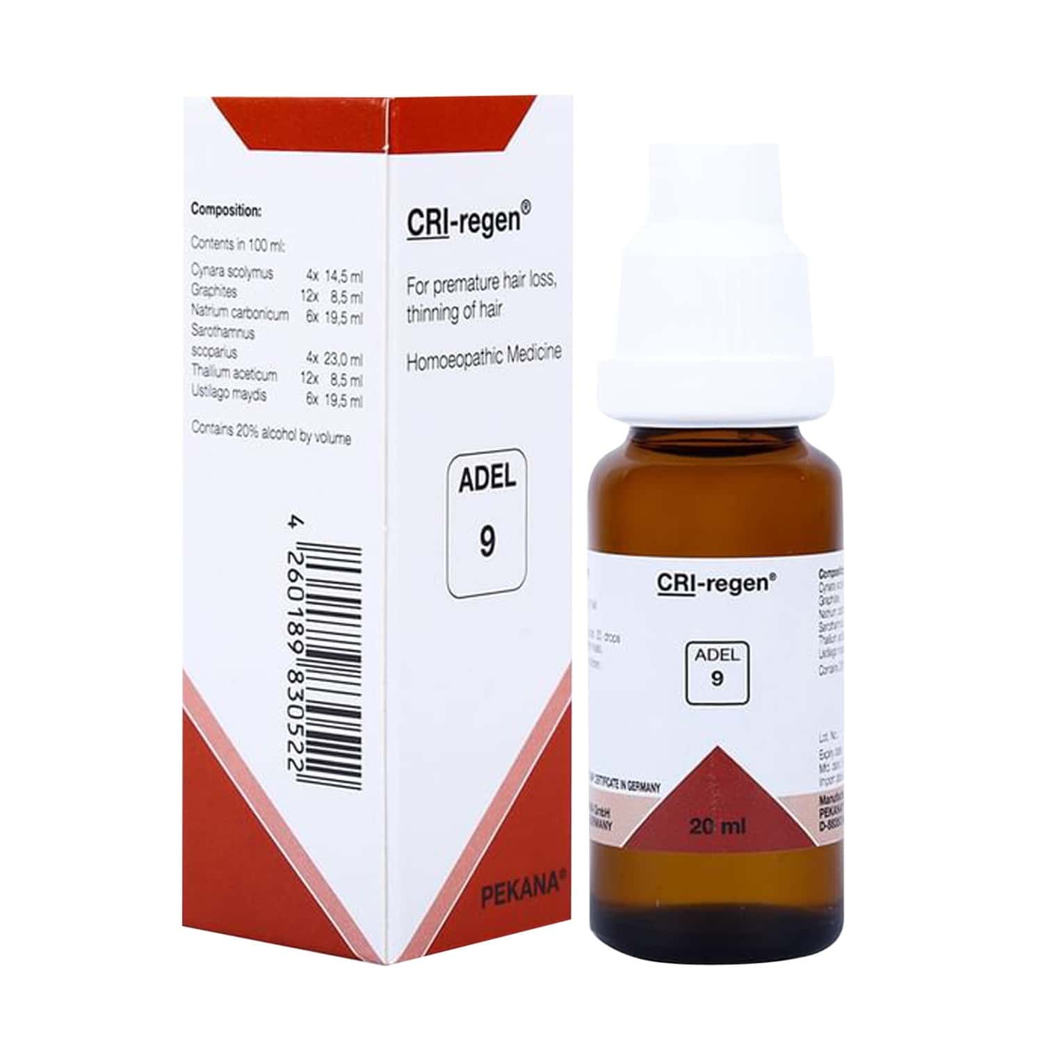 Buy ADEL 9 CRI REGEN DROPS 20 ML Online & Get Upto 60% OFF at PharmEasy