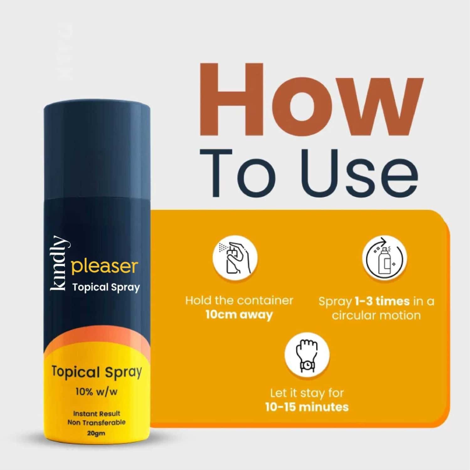 Buy KINDLY HEALTH PLEASER TOPICAL SPRAY | NON-TRANSFERRABLE SPRAY FOR ...