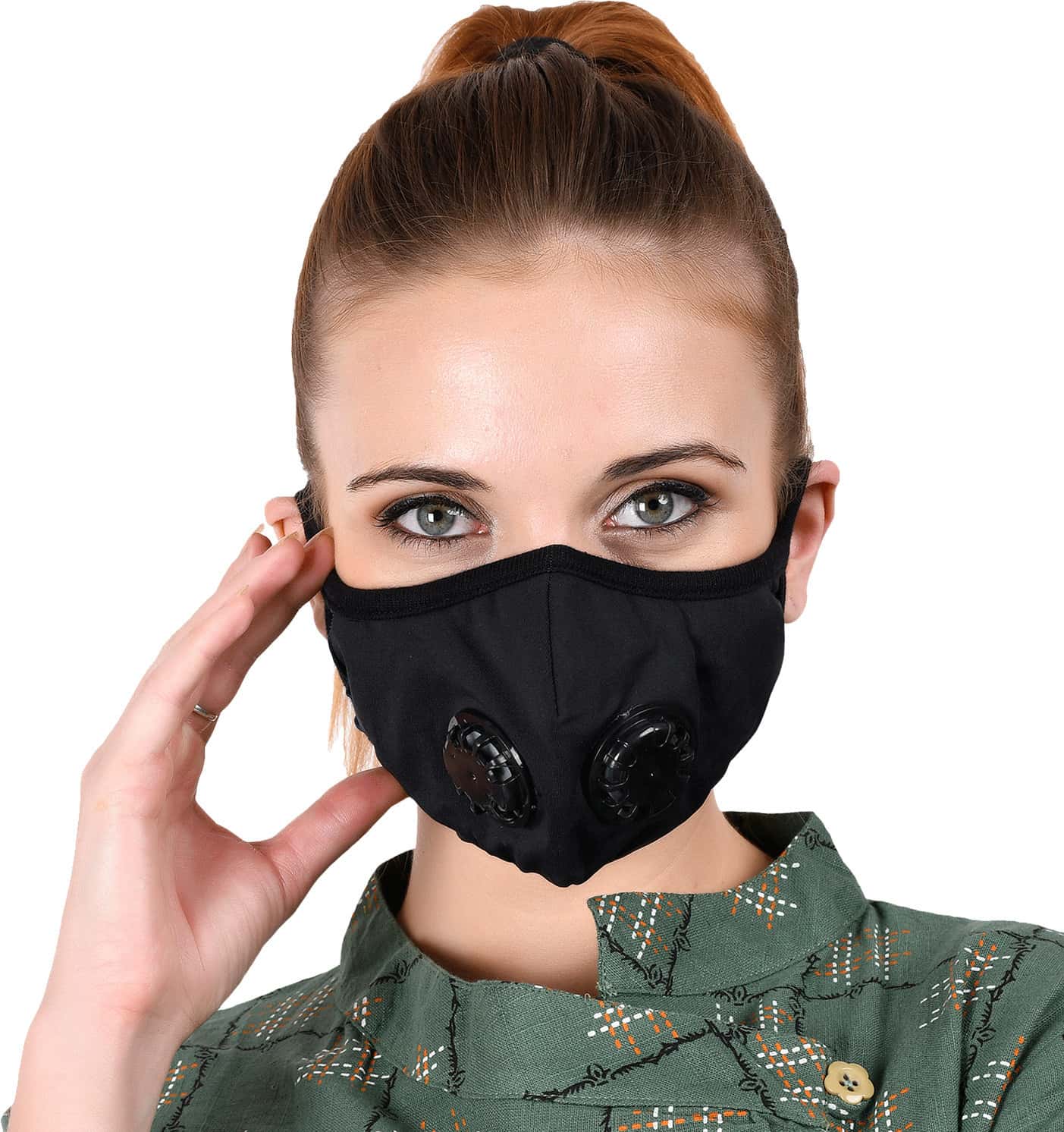 Buy ADVIND HEALTHCARE MILITARY GRADE N99 MASK WITH TWO VALVES (LARGE ...