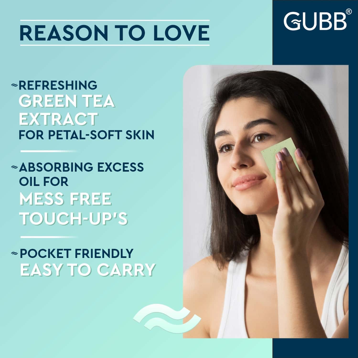 Buy GUBB OIL ABSORBING SHEET, 50 SHEETS Online & Get Upto 60% OFF at ...