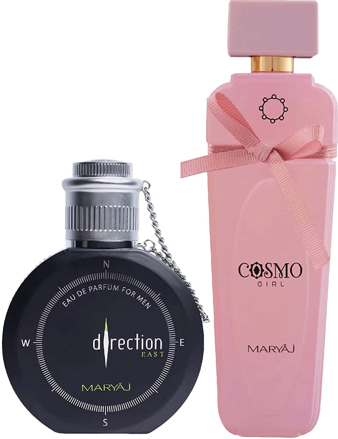 Buy MARYAJ DIRECTION EAST EDP 100ML FOR MEN & GOLDIE FOR HER EDP 100ML ...