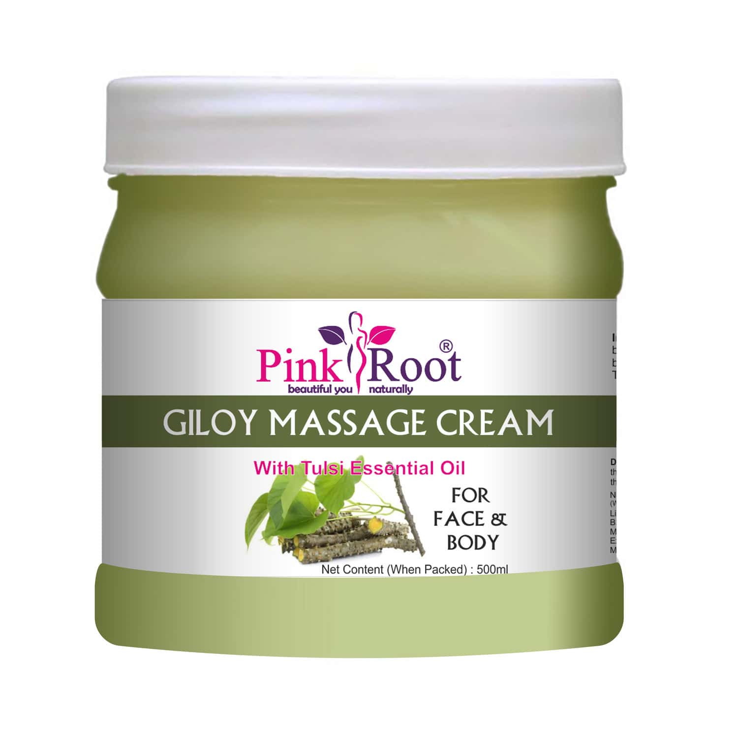 Buy PINK ROOT ICE COOL MASSAGE CREAM ANTI-ACNE & PIMPLES ANTI-AGEING ...