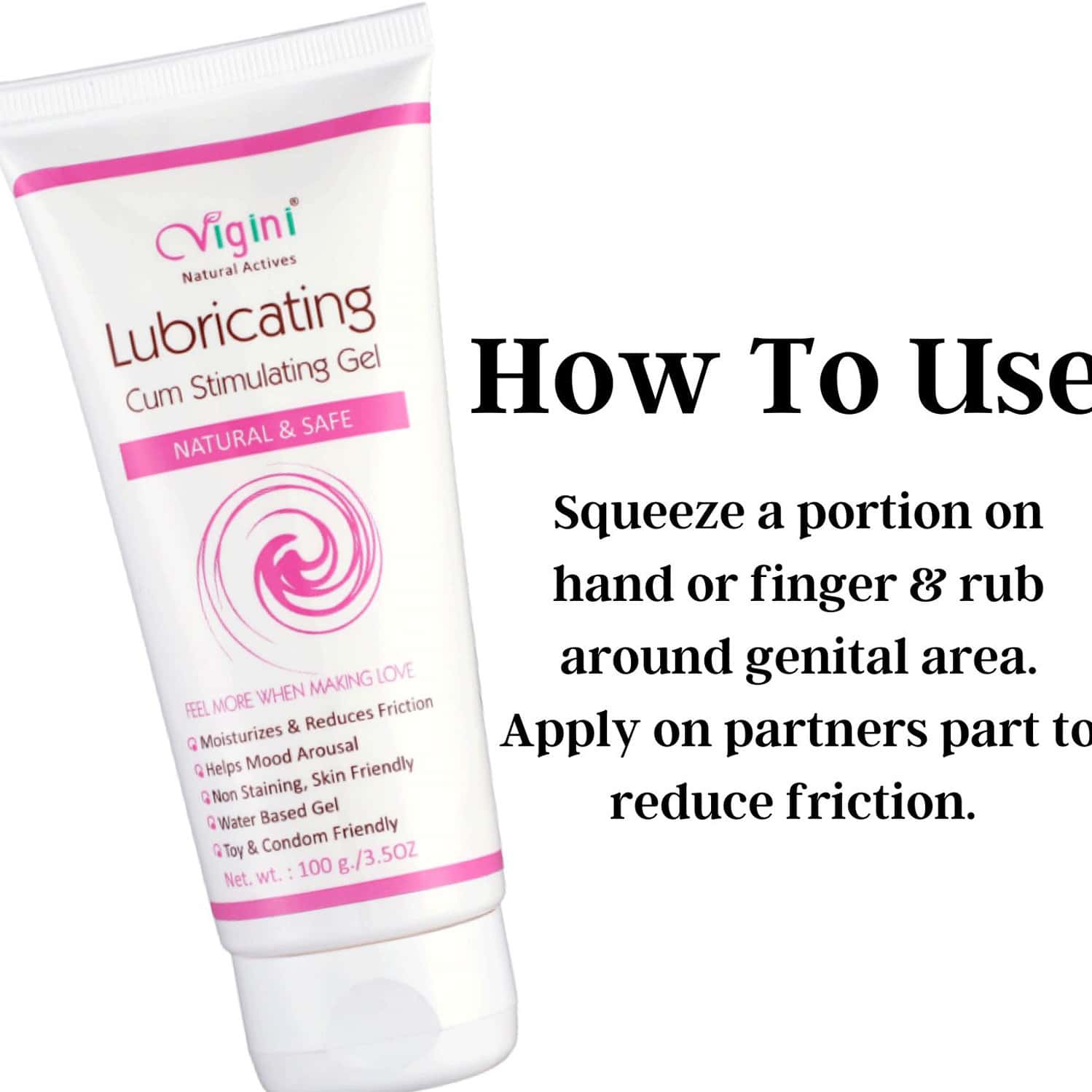 Buy VIGINI SENSUAL LUBRICANT LUBE LONG LASTING TIME INCREASE GEL NO ...