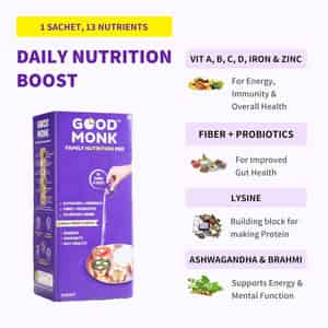 Buy GOOD MONK FAMILY NUTRITION MIX | TO IMPROVE ENERGY | IMMUNITY & GUT ...