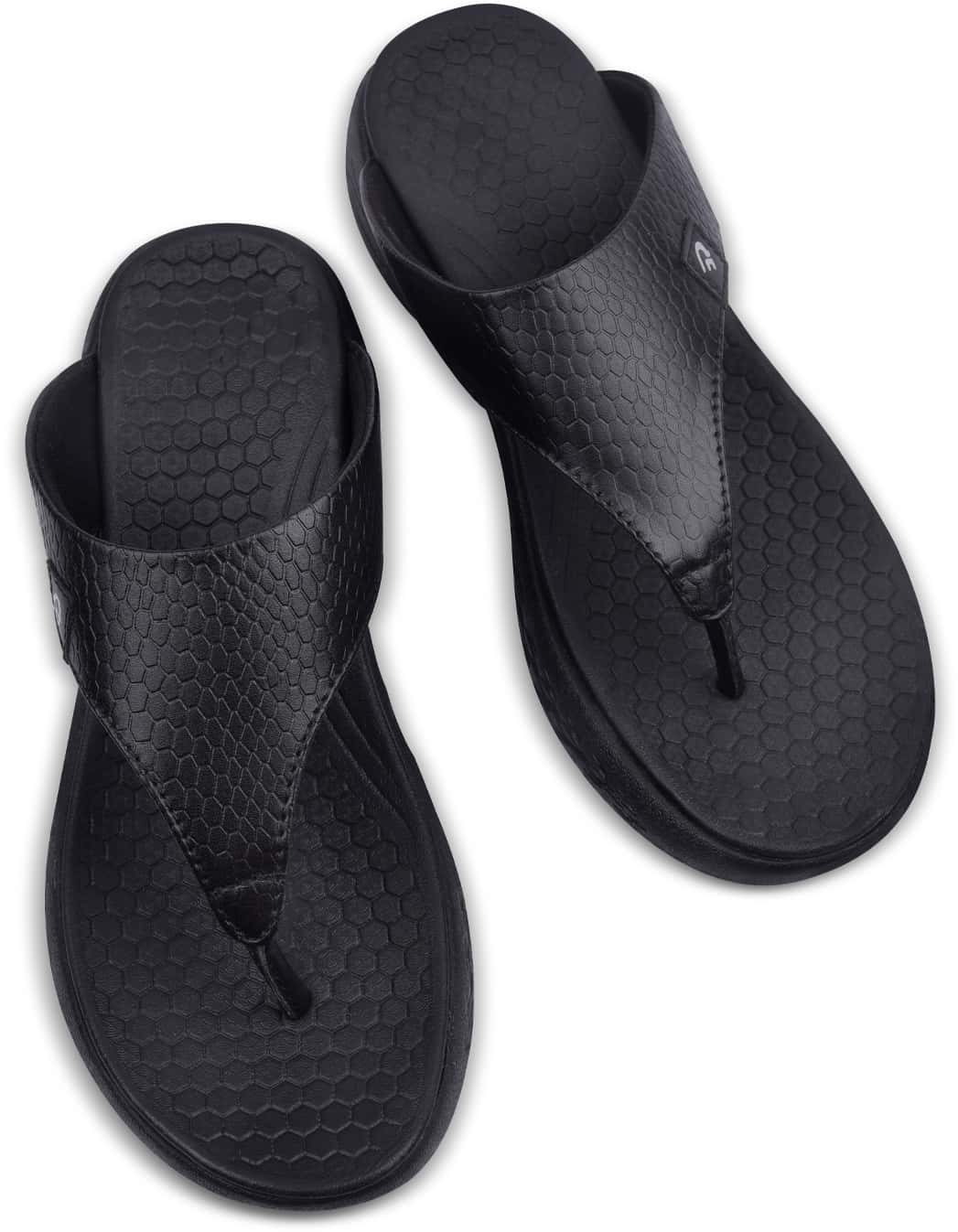 Buy PHARMEASY ORTHOPAEDIC SLIPPERS WITH PYTHON SOLE -BLACK-UK4- WOMEN ...