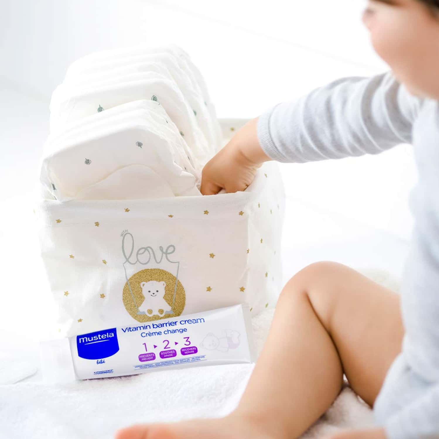 Buy MUSTELA BABY 123 VITAMIN BARRIER CREAM DIAPER RASH CREAM100ML ...