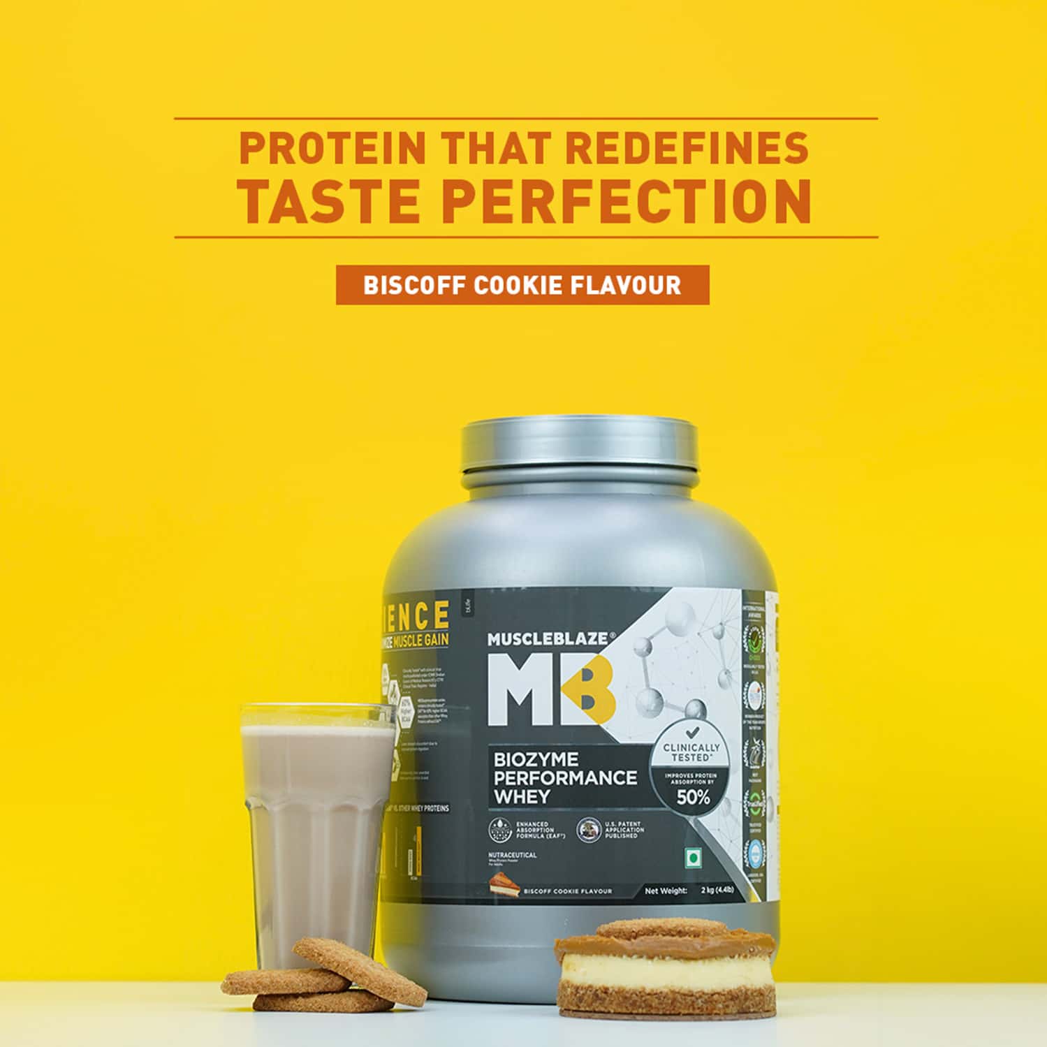 Buy MUSCLEBLAZE BIOZYME PERFORMANCE WHEY PROTEIN 50% HIGHER PROTEIN ...