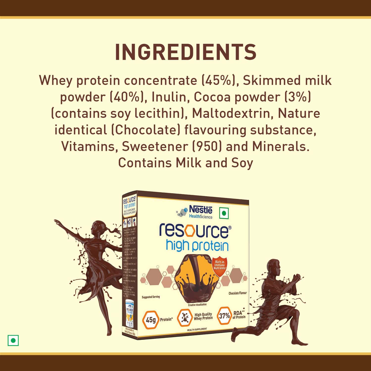 Buy NESTLE RESOURCE HIGH PROTEIN - 200G BAG-IN-BOX PACK (CHOCOLATE ...