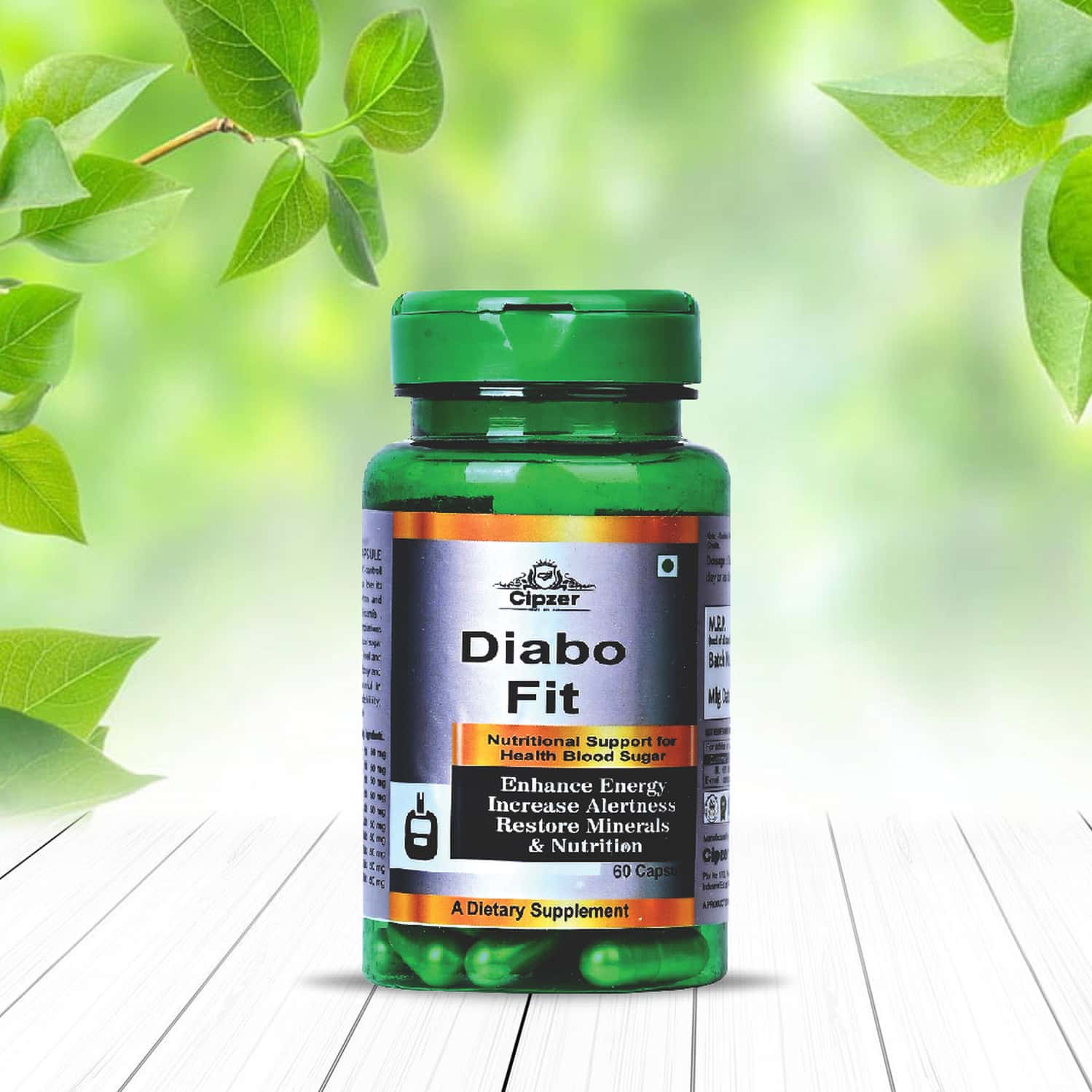 Buy KAPIVA DIA FREE GLUCOSE CONTROL CAPSULES BOTTLE OF 60 'S Online ...