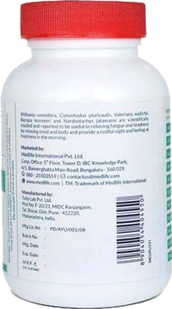 Buy MEDLIFE ESSENTIALS SNOOZE TABLET 60 Online & Get Upto 60% OFF at ...