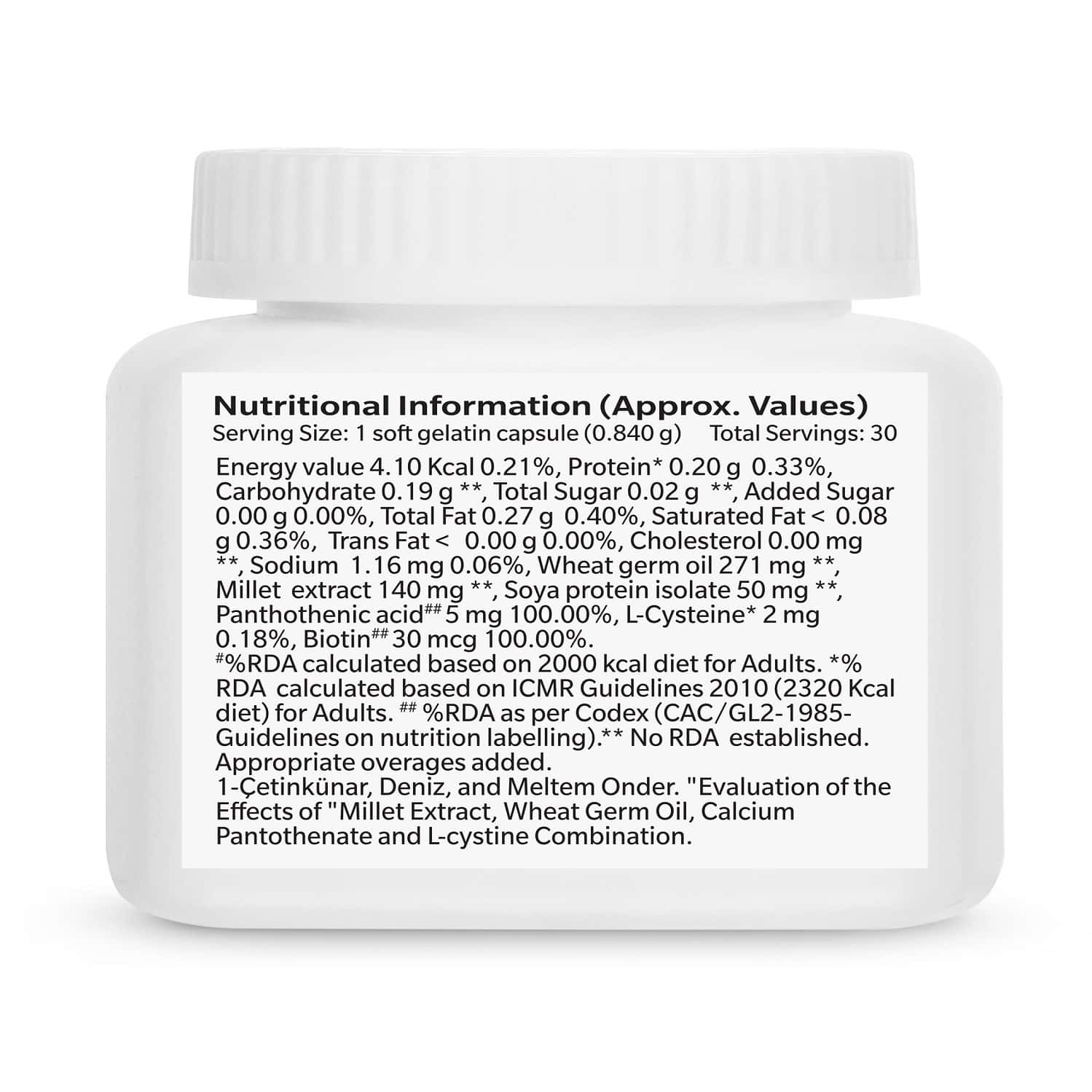 Buy BIOBOUNCE BOTTLE OF 30- HAIR HEALTH SUPPLEMENT WITH BIOACTIVE ...