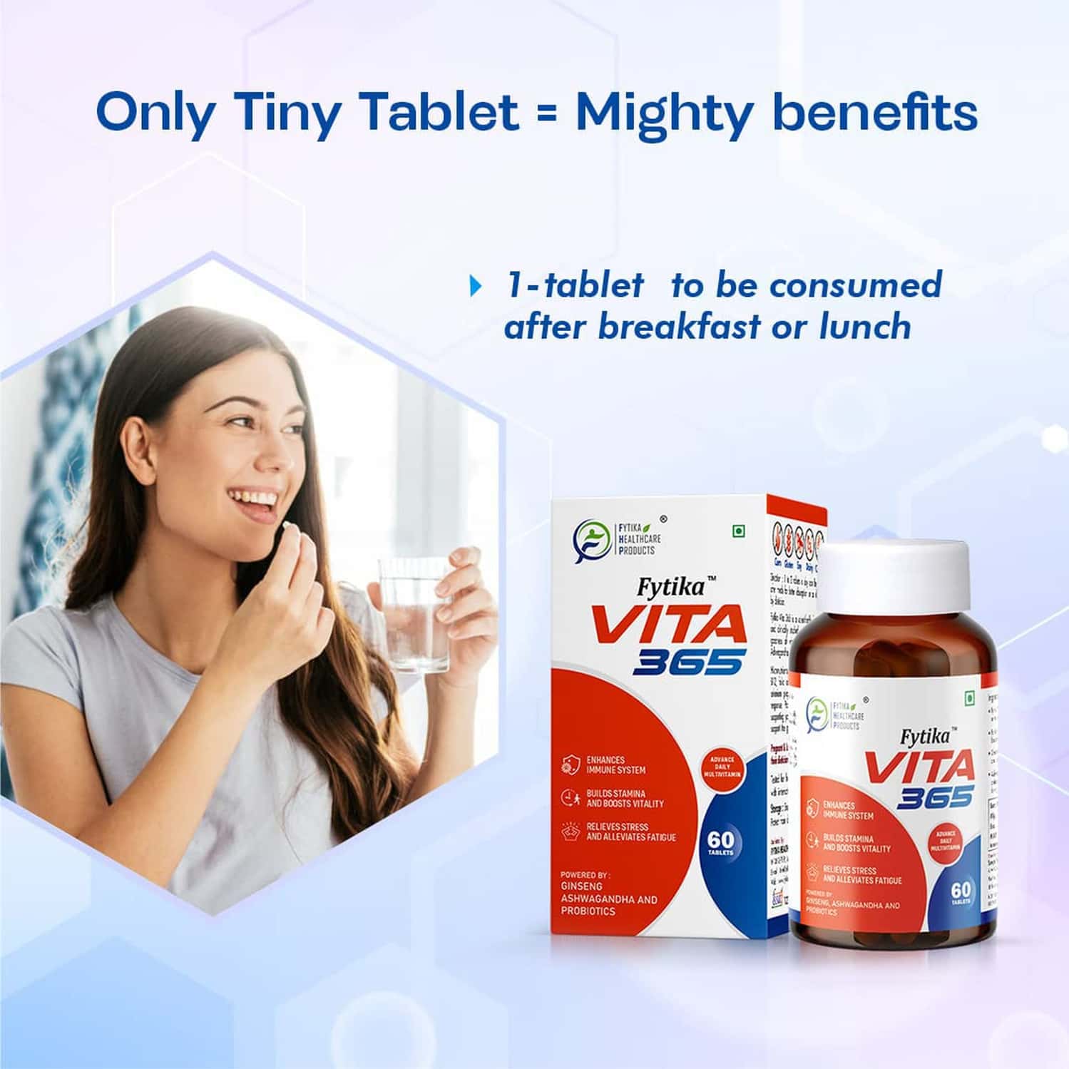 Buy FYTIKA VITA 365|60 TABLETS Online & Get Upto 60% OFF at PharmEasy