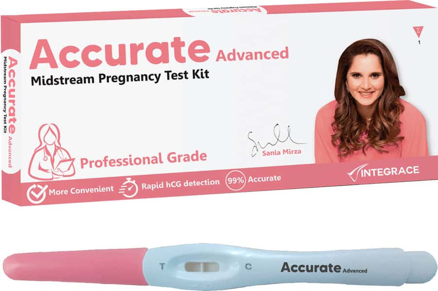 Buy PREGA NEWS ADVANCE HCG HOME PREGNANCY TEST MIDSTREAM URINE TEST KIT ...