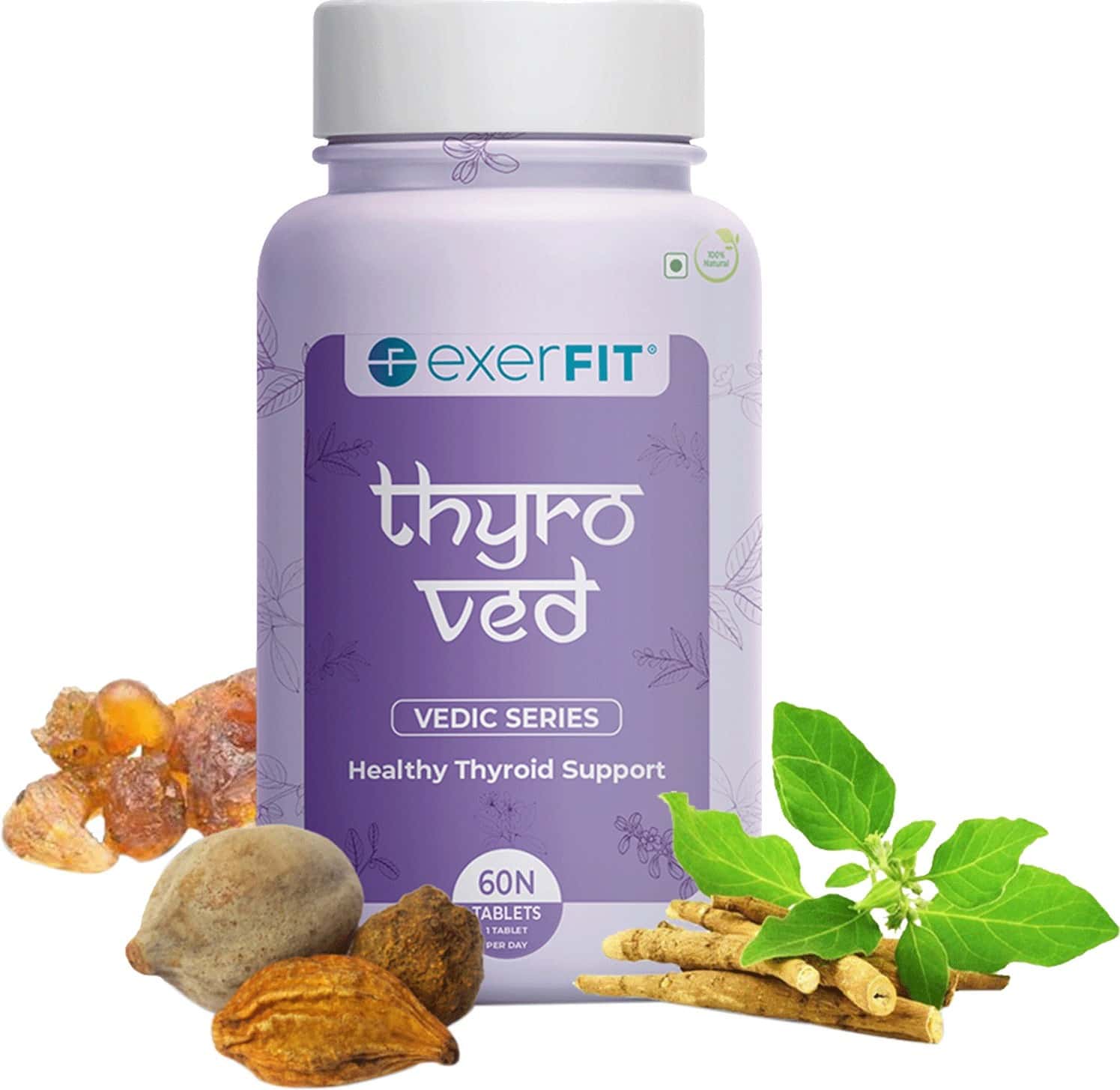 Buy CUREVEDA THYRO THANKS WOMENS HEALTH TABLET 60 Online & Get Upto 60% ...