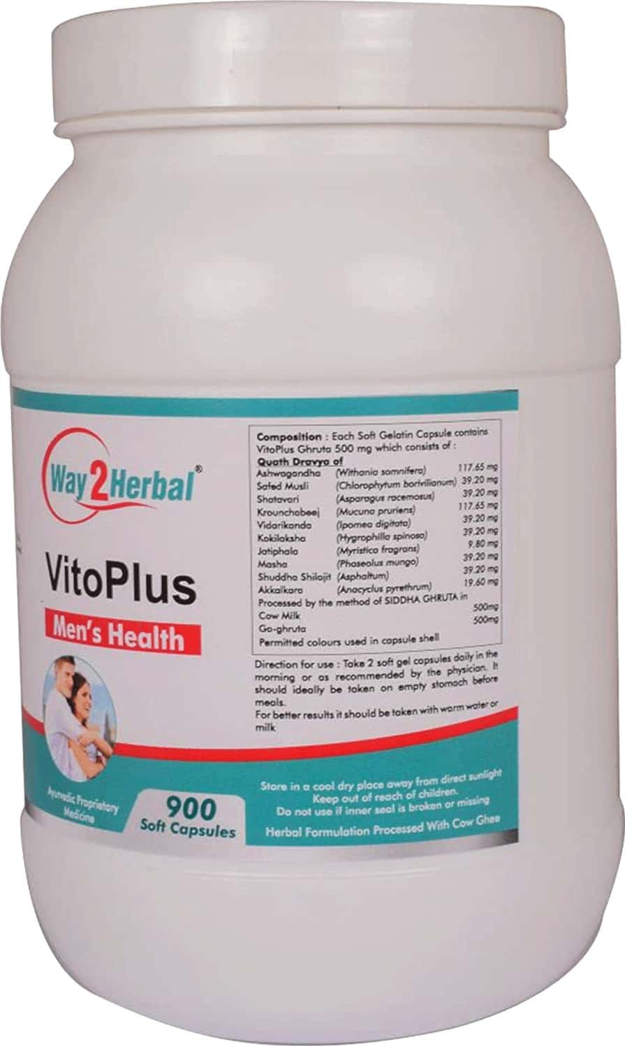 Buy WAY2HERBAL VITOPLUS - 900 CAPSULES Online & Get Upto 60% OFF at ...