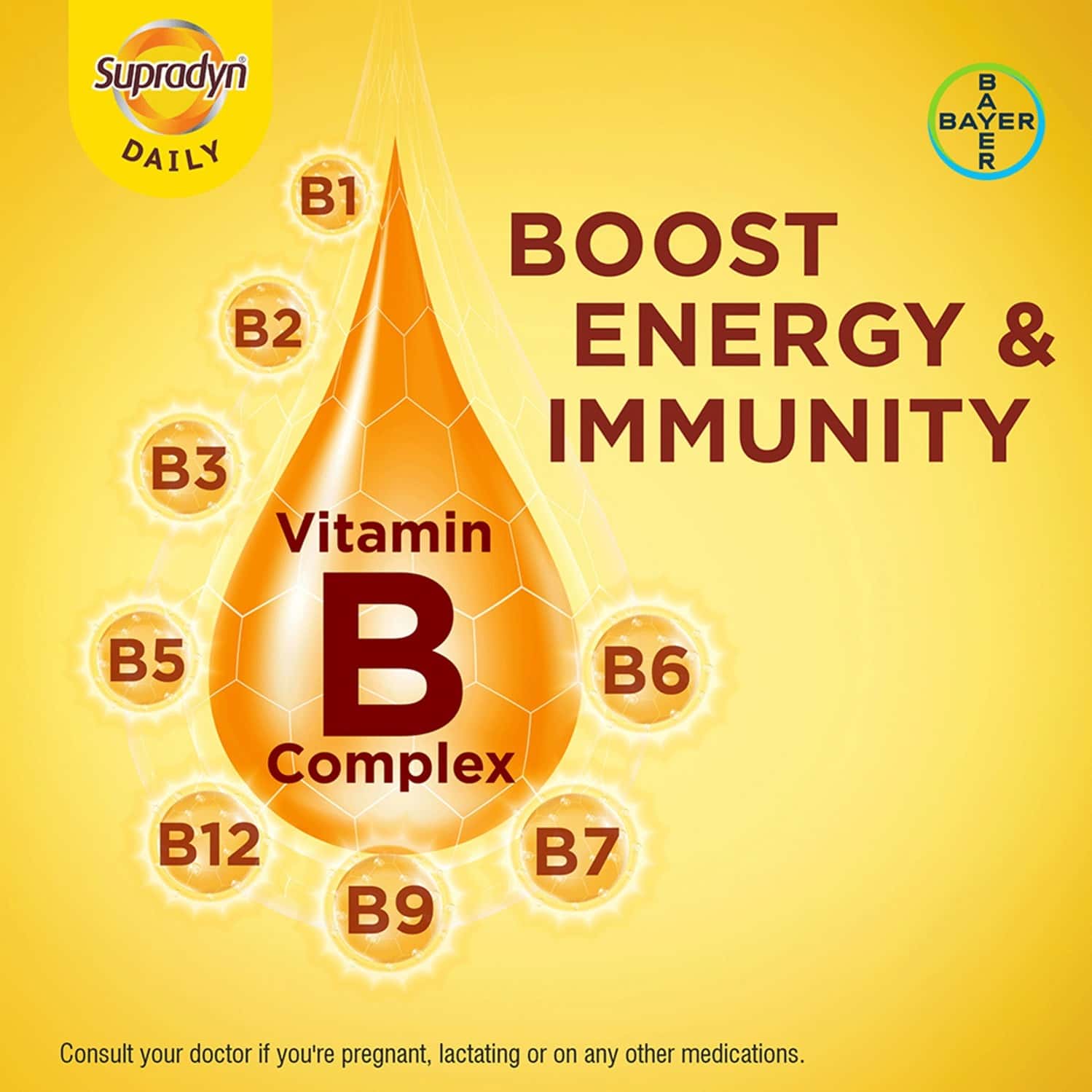 Buy SUPRADYN DAILY MULTIVITAMIN TABLETS 15S Online & Get Upto 60% OFF ...