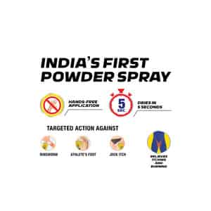Buy AMRUTANJAN STOP ITCH ANTI FUNGAL POWDER SPRAY BOTTLE OF 100GM ...