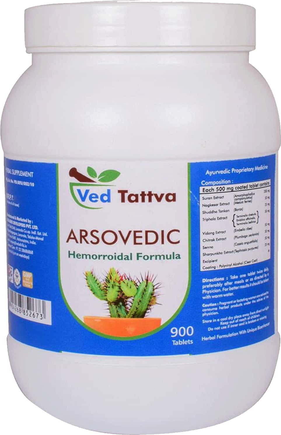 Buy GRAZING MEADOWS ARSO VEDIC 900 TABLETS (EACH 500MG) NATURAL ...