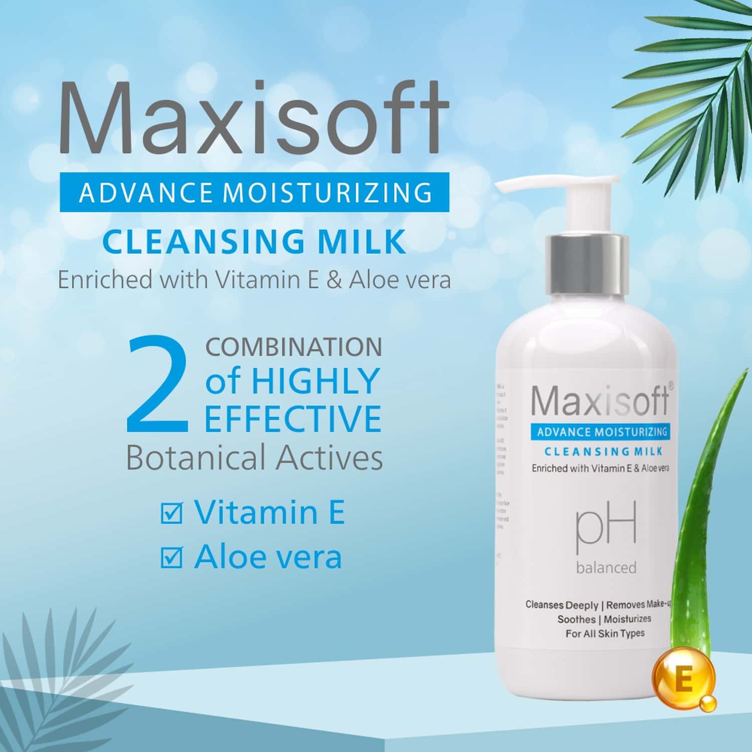 Buy Maxisoft Advance Moisturizing Cleansing Milk 300 Ml Online And Get