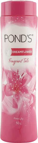 Buy POND'S DREAMFLOWER FRAGRANT TALCUM POWDER, PINK LILY- 50 G Online ...