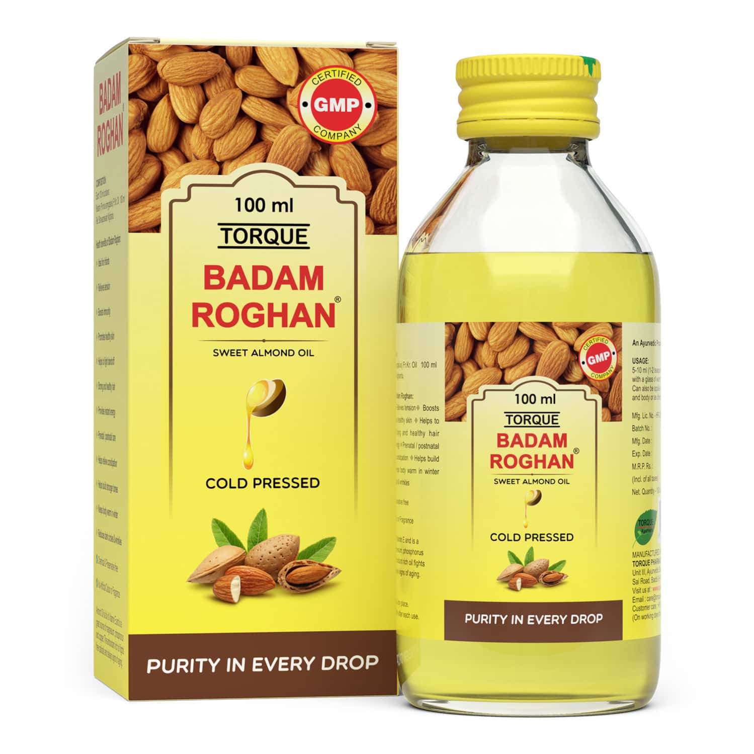 Buy BADAM ROGHAN 100ML PACK OF 6 Online & Get Upto 60% OFF at PharmEasy