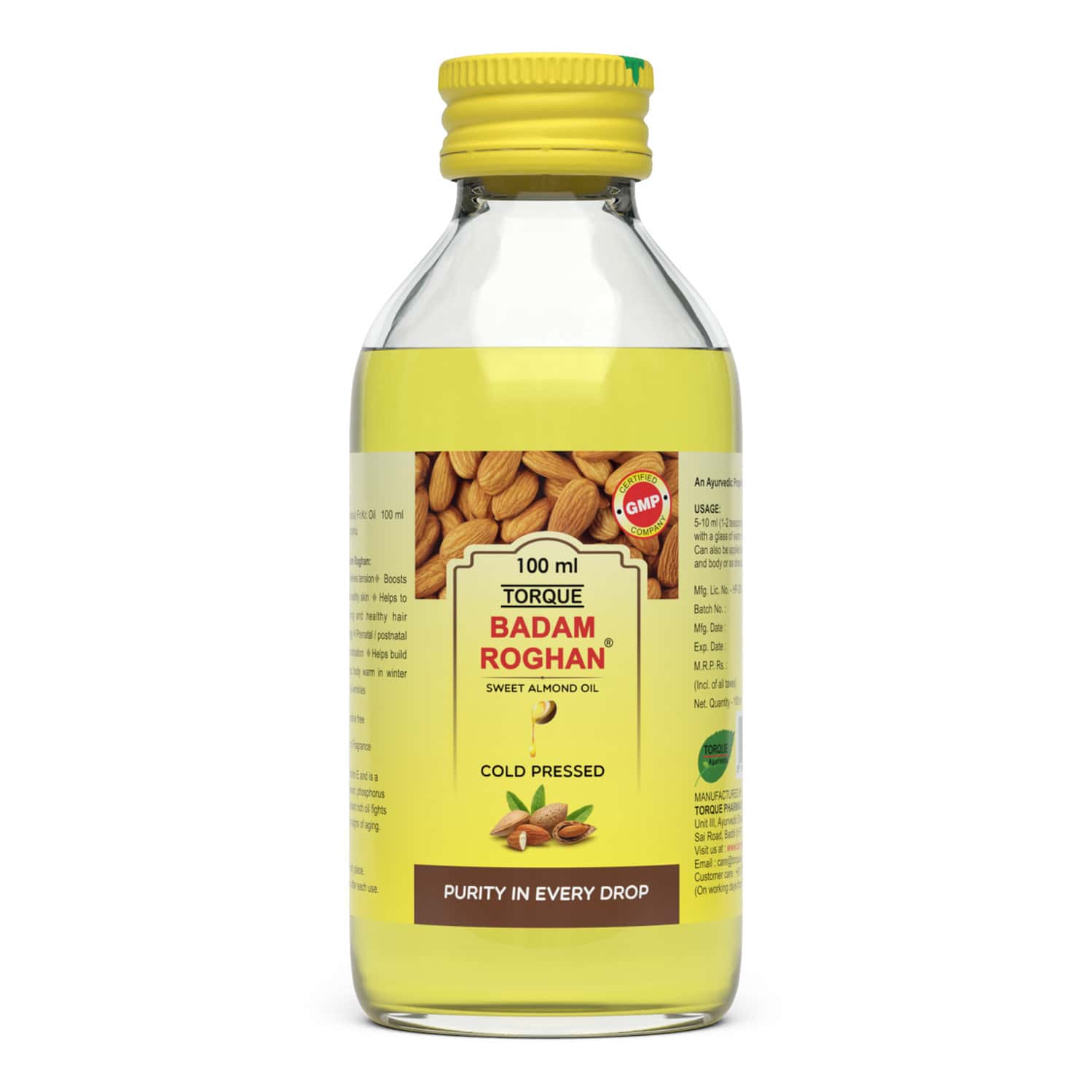 Buy BADAM ROGHAN 100ML PACK OF 6 Online & Get Upto 60% OFF at PharmEasy