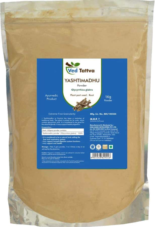 Buy VED TATTVA YASHTIMADHU POWDER - 1 KG (PACK OF 4) Online & Get Upto ...
