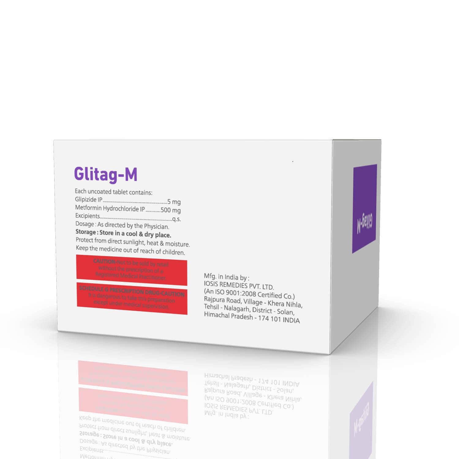 Buy Glitag M Strip Of 10 Tablets Online at Flat 15% OFF | PharmEasy