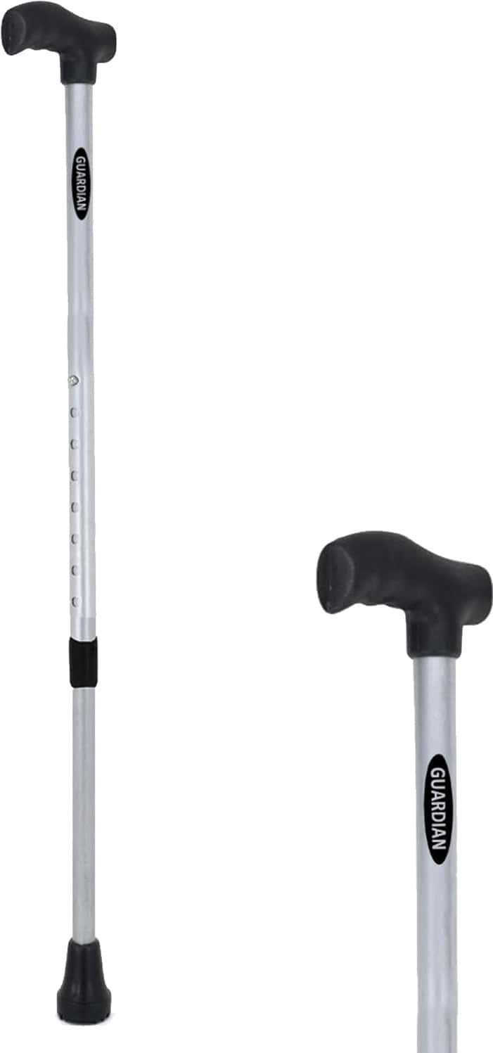 Buy GUARDIAN WALKING STICK FOR PATIENTS, UNISEX, FOLDABLE, ALUMINUM ...