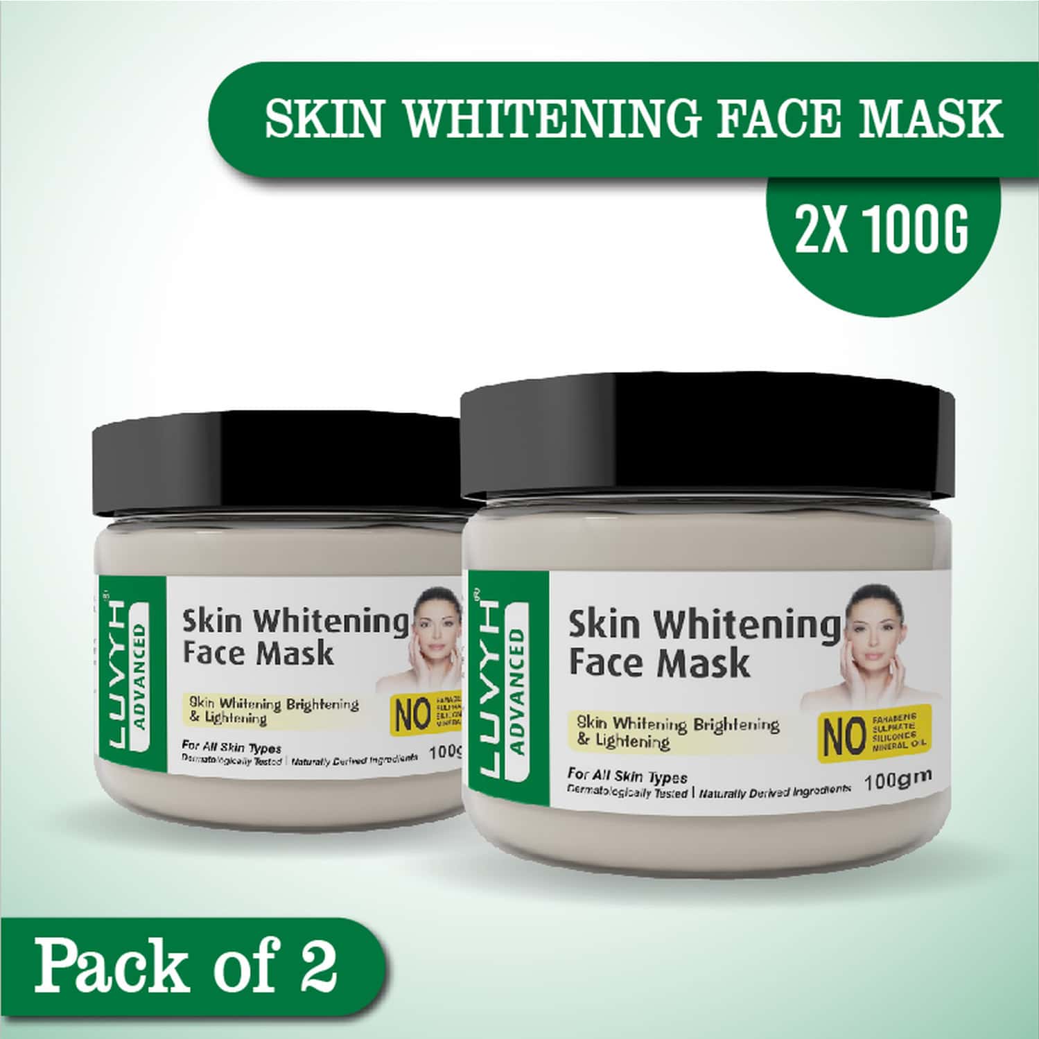Buy Luvyh Skin Whitening Face Mask 100g Online And Get Upto 60 Off At