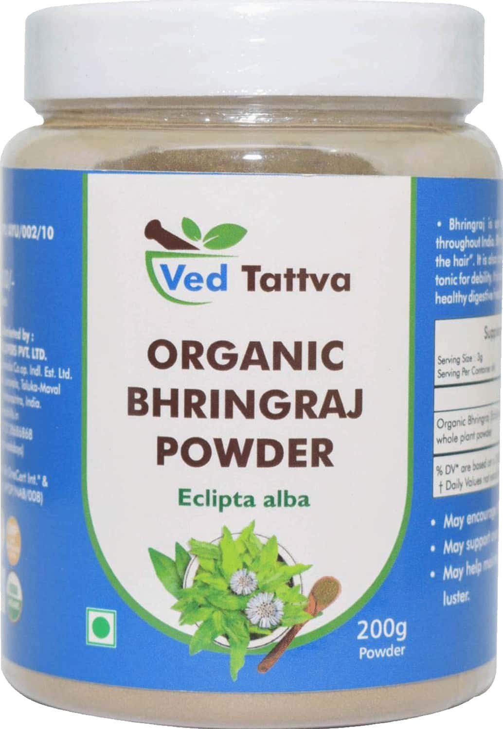 Buy KERALA NATURALS BHRINGRAJ POWDER 200G (2 X 100G) Online & Get Upto ...