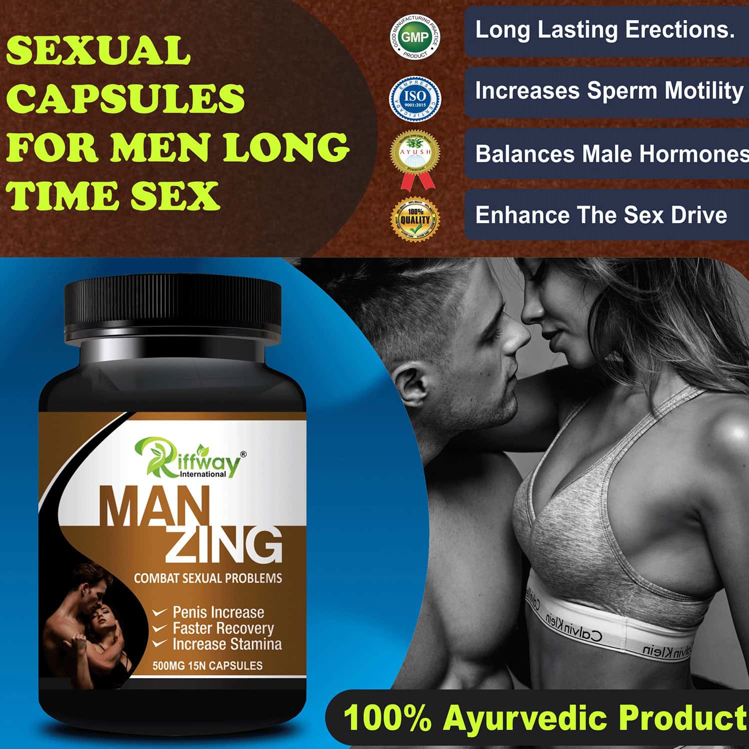 Buy MAN ZING HERBAL CAPSULES FOR MAKES ORGASM POWERFUL & INTENSIVE ...