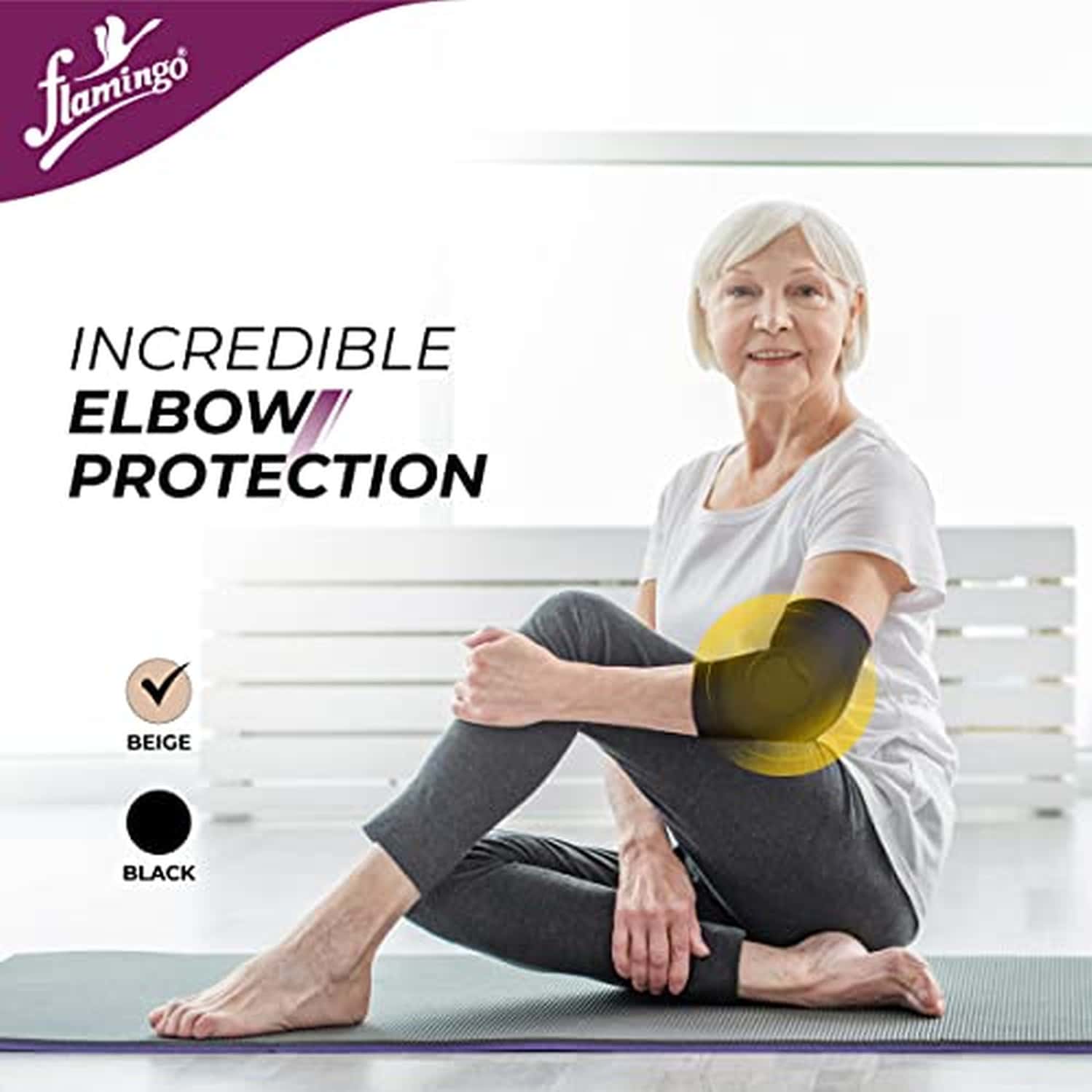 Buy FLAMINGO ELBOW SUPPORT | SIZE - XL| COLOR -BEIGE Online & Get Upto ...