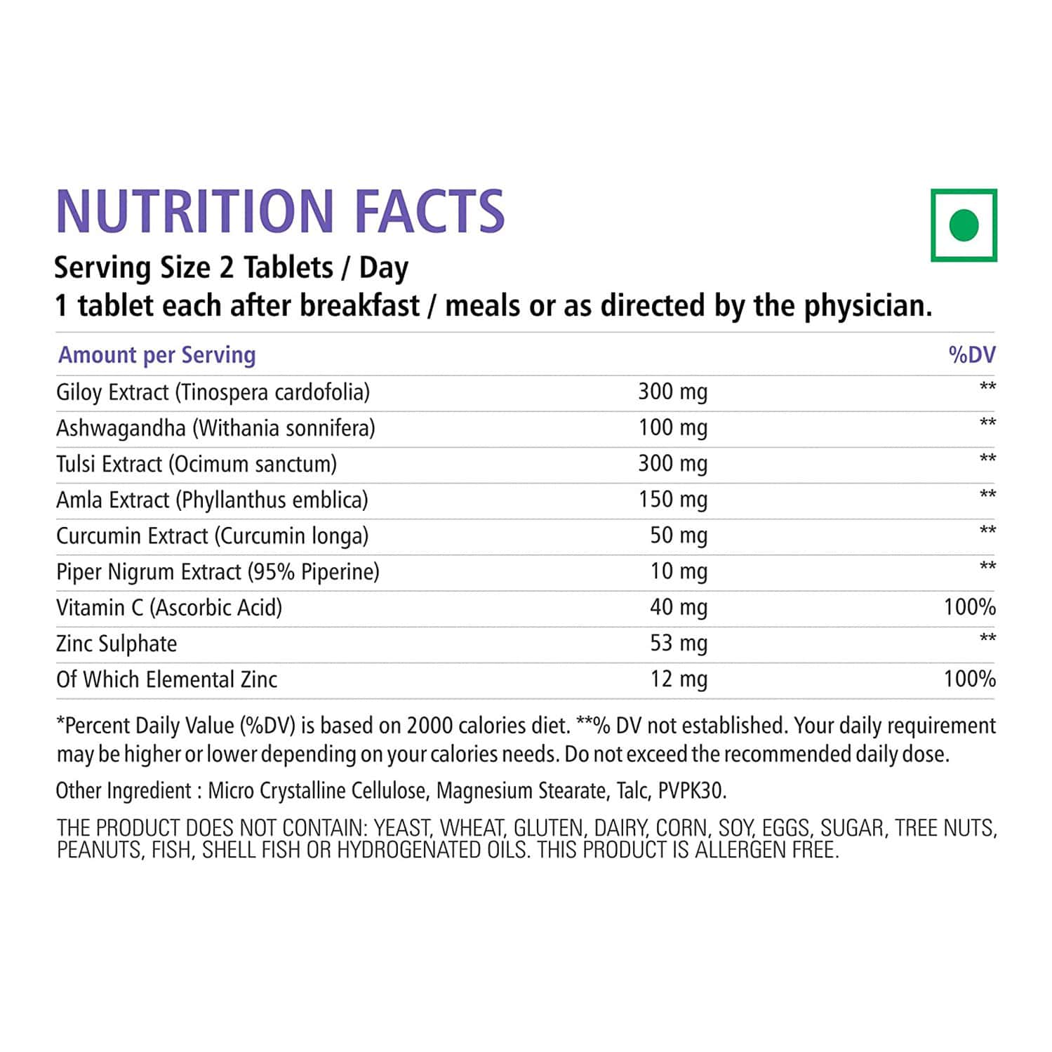 Buy BLISS WELLNESS IMMUNE BLISS HERBAL COMBO SUPPLEMENT - 60 TABLETS ...