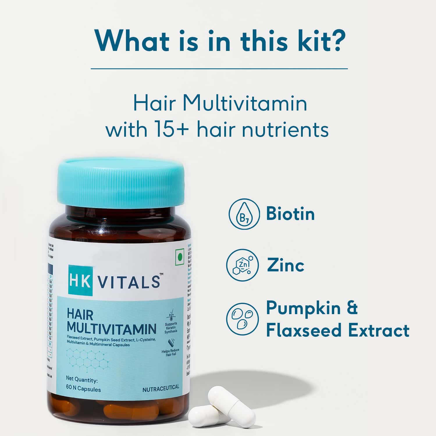 Buy HEALTHKART HK VITALS HAIRFALL SOLUTION KIT STAGE 1 | HAIR ...