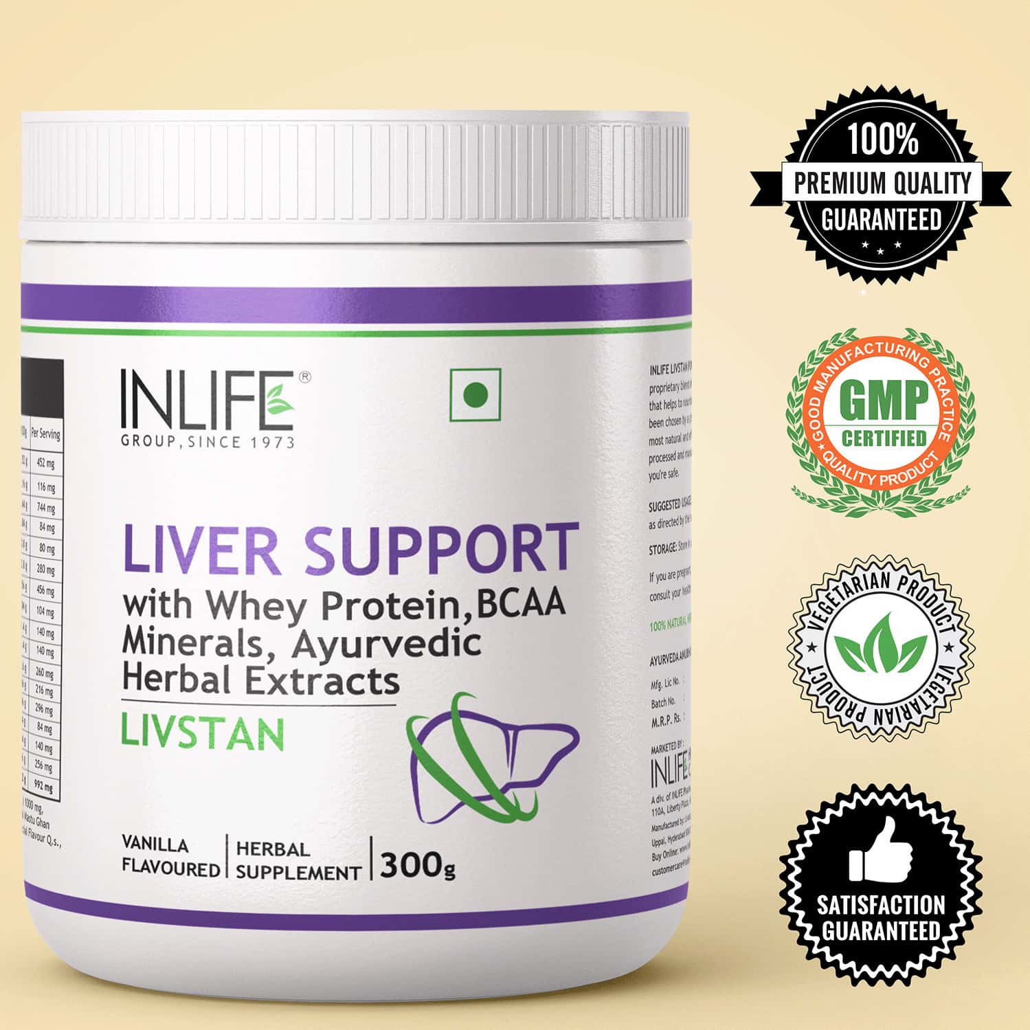 Buy INLIFE LIVSTAN LIVER SUPPORT PROTEIN POWDER SUPPLEMENT & WHEY ...