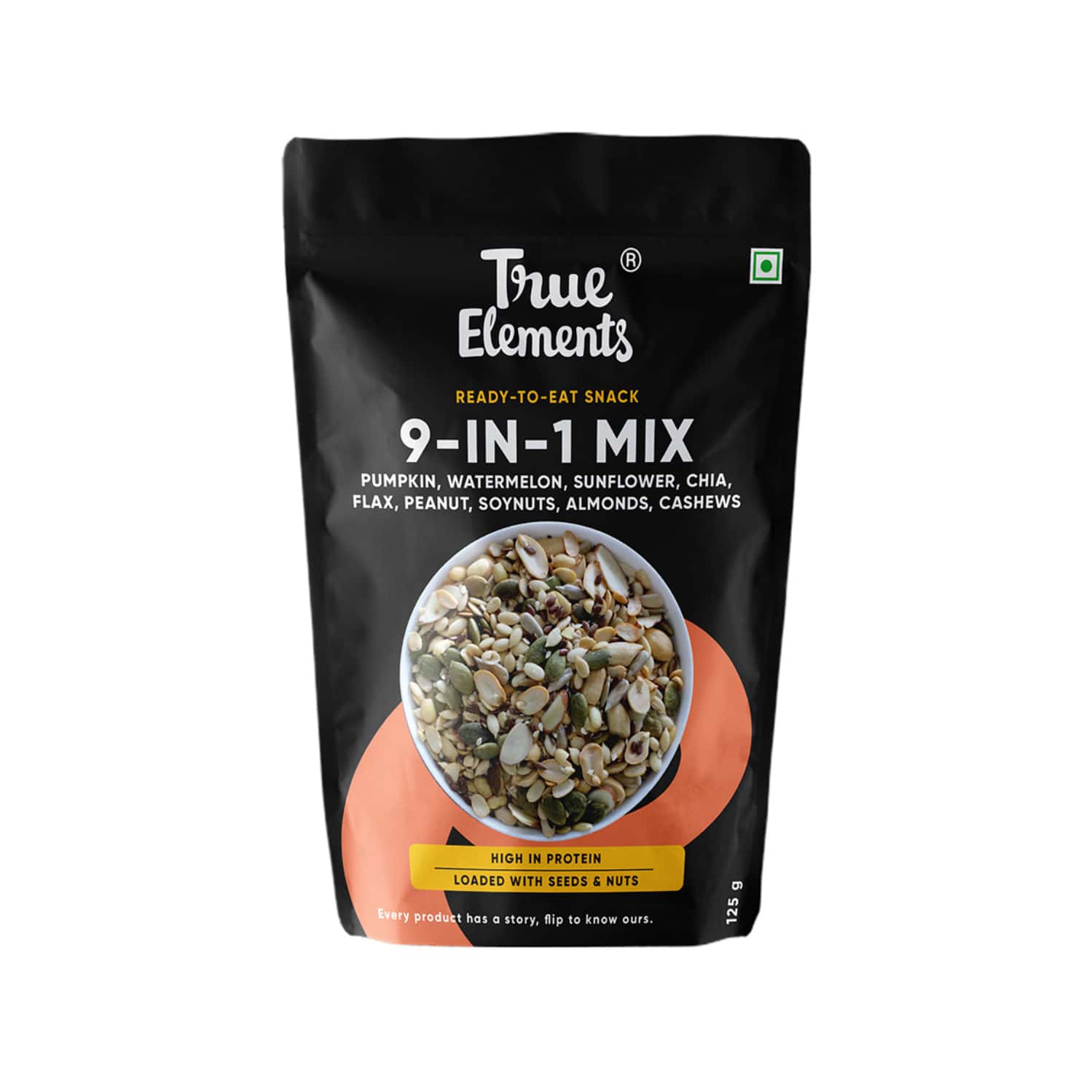 Buy TRUE ELEMENTS PROTEIN MIX ROASTED PUMPKIN WATERMELON ALMONDS AND ...