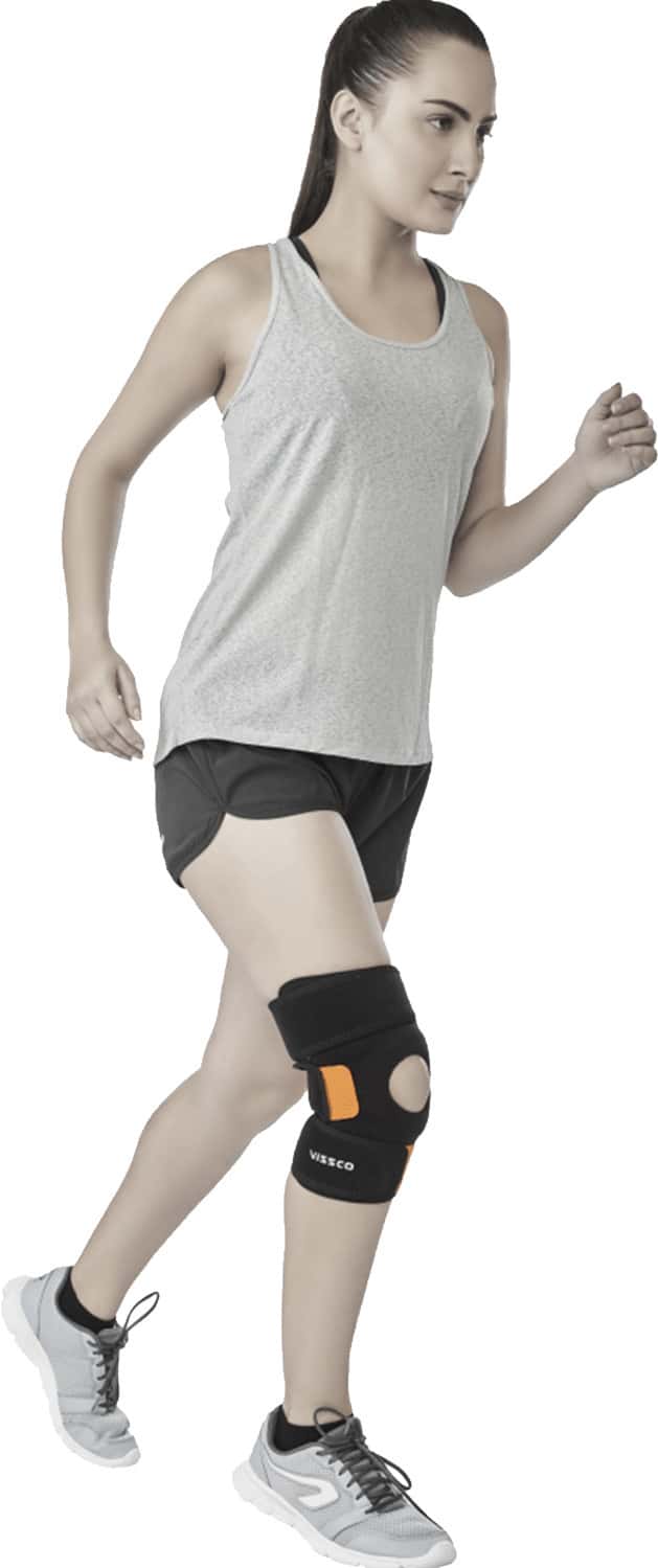 Buy VISSCO NEOPRENE KNEE CAP | IDEAL MILD SUPPORT FOR FREE KNEE ...