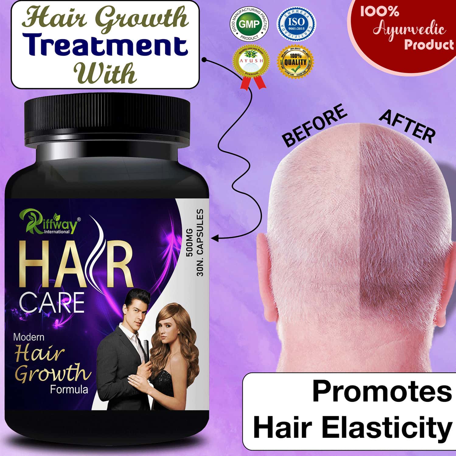 Buy HAIR CARE HERBAL CAPSULE FOR NATURALLY BOOST HAIR GROWTH, SUPPORTS ...
