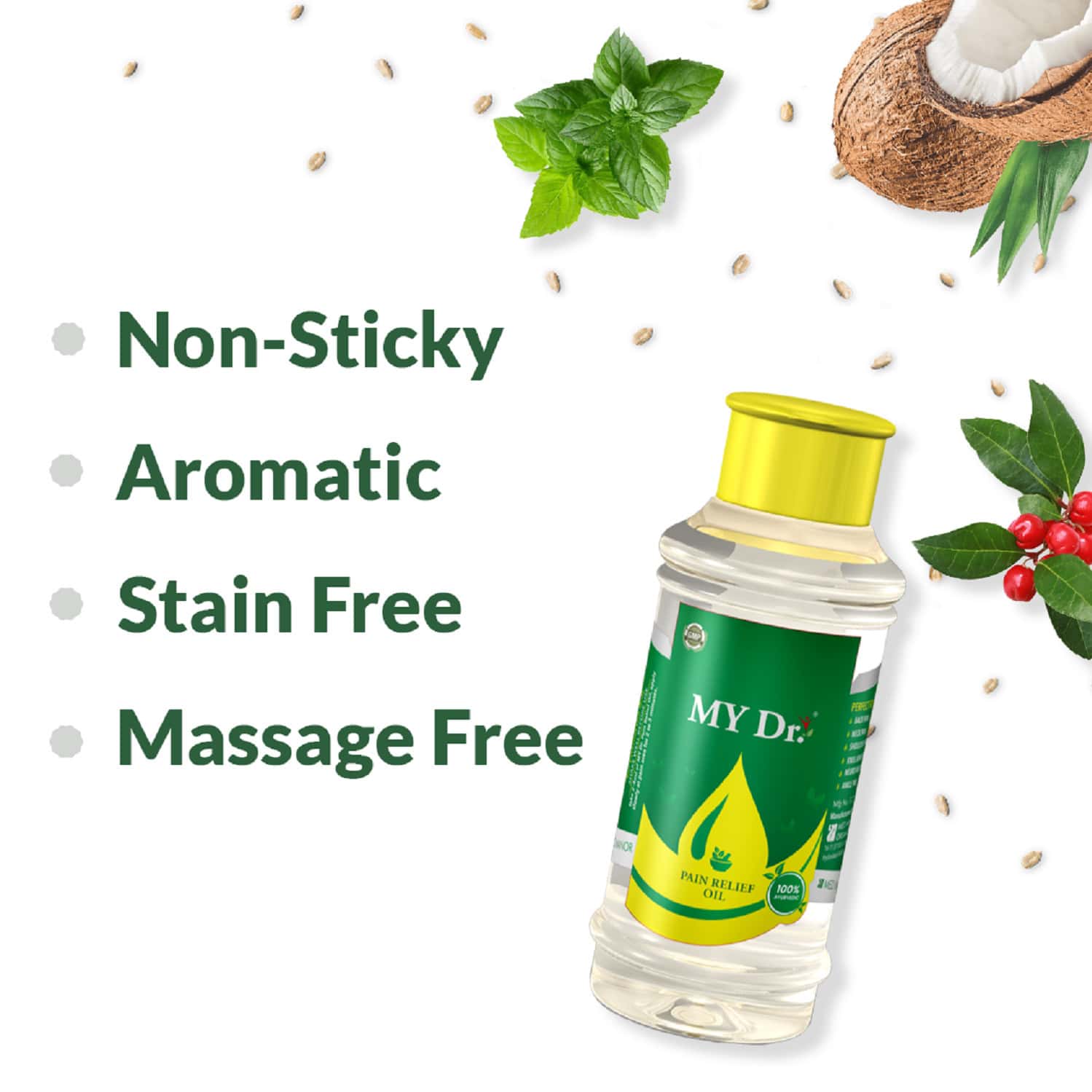 Buy MY DR PAIN RELIEF OIL 125 ML WITH FREE MY DR. PAIN RELIEF CAPSULES ...