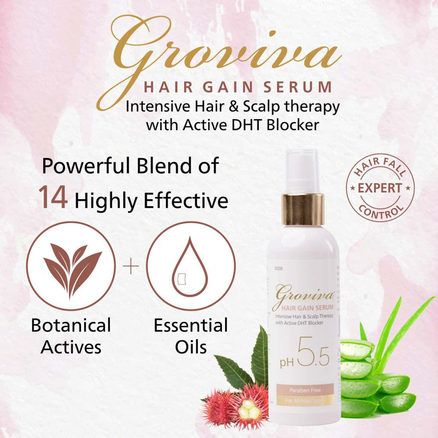 Buy GROVIVA HAIR GAIN SERUM 100 ML (PACK OF 4) Online & Get Upto 60% ...