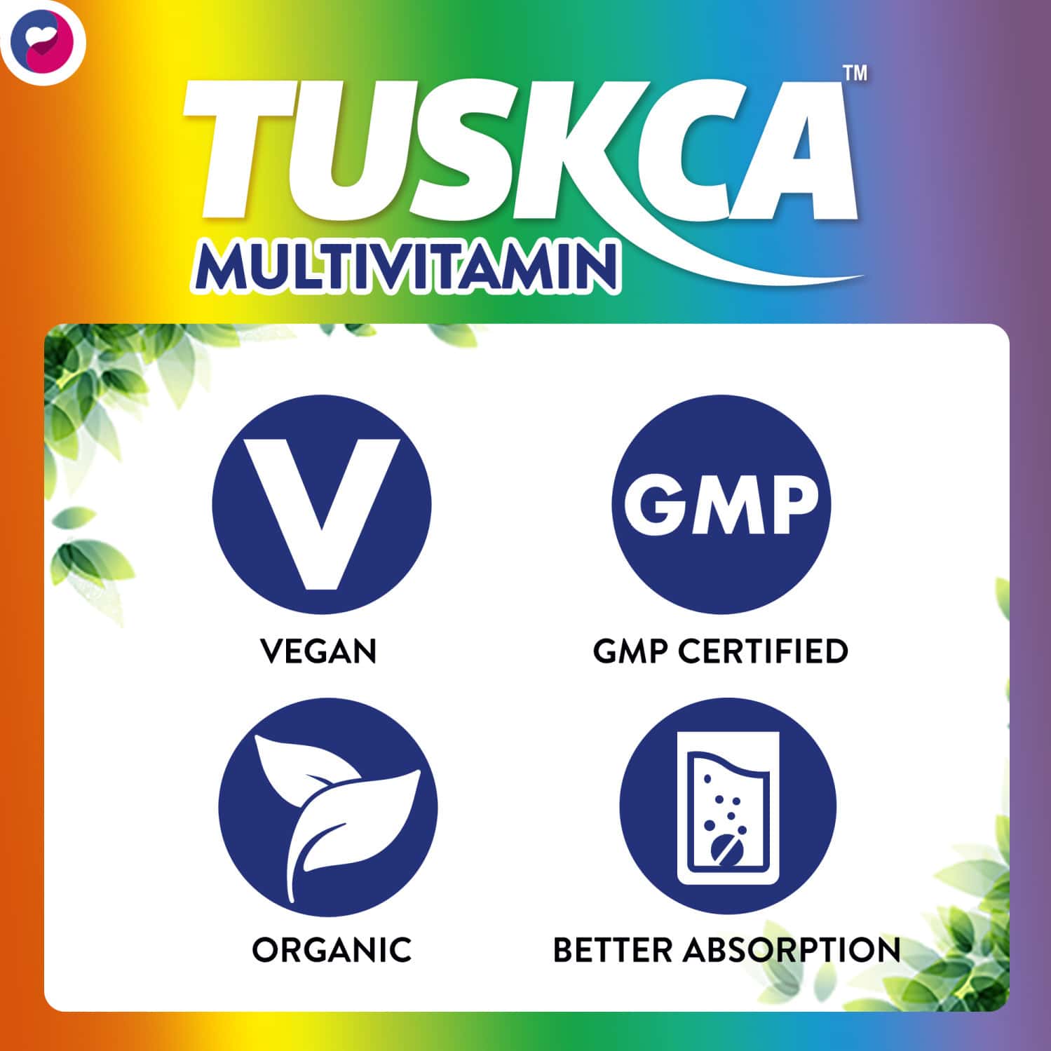 Buy TUSKCA MULTIVITAMIN EFFERVESCENT TABLET LIME AND LEMON - BOTTLE (20 ...