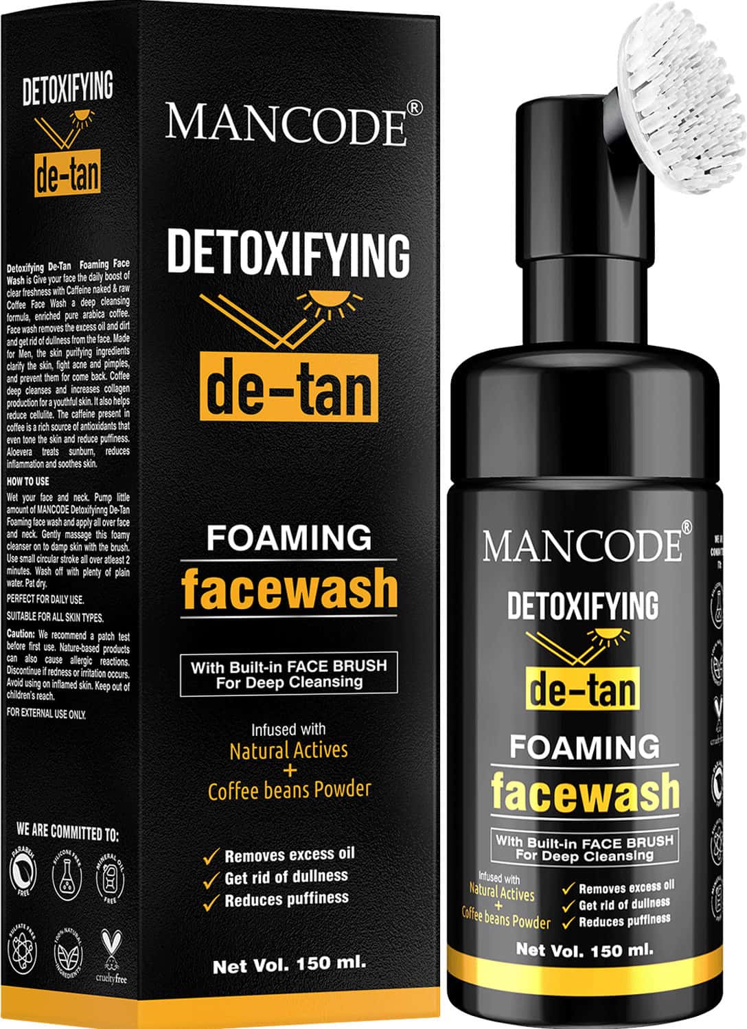 Buy MANCODE REFRESHING MINT COOL FOAMING FACE WASH, 150ML Online & Get Upto 60% OFF at PharmEasy