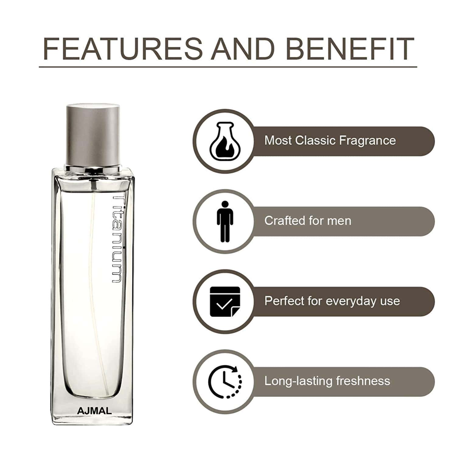 Buy AJMAL TITANIUM EDP 100ML PERFUME FOR MEN AND AMBER MAGIC EDP 100ML PERFUME FOR MEN Online ...