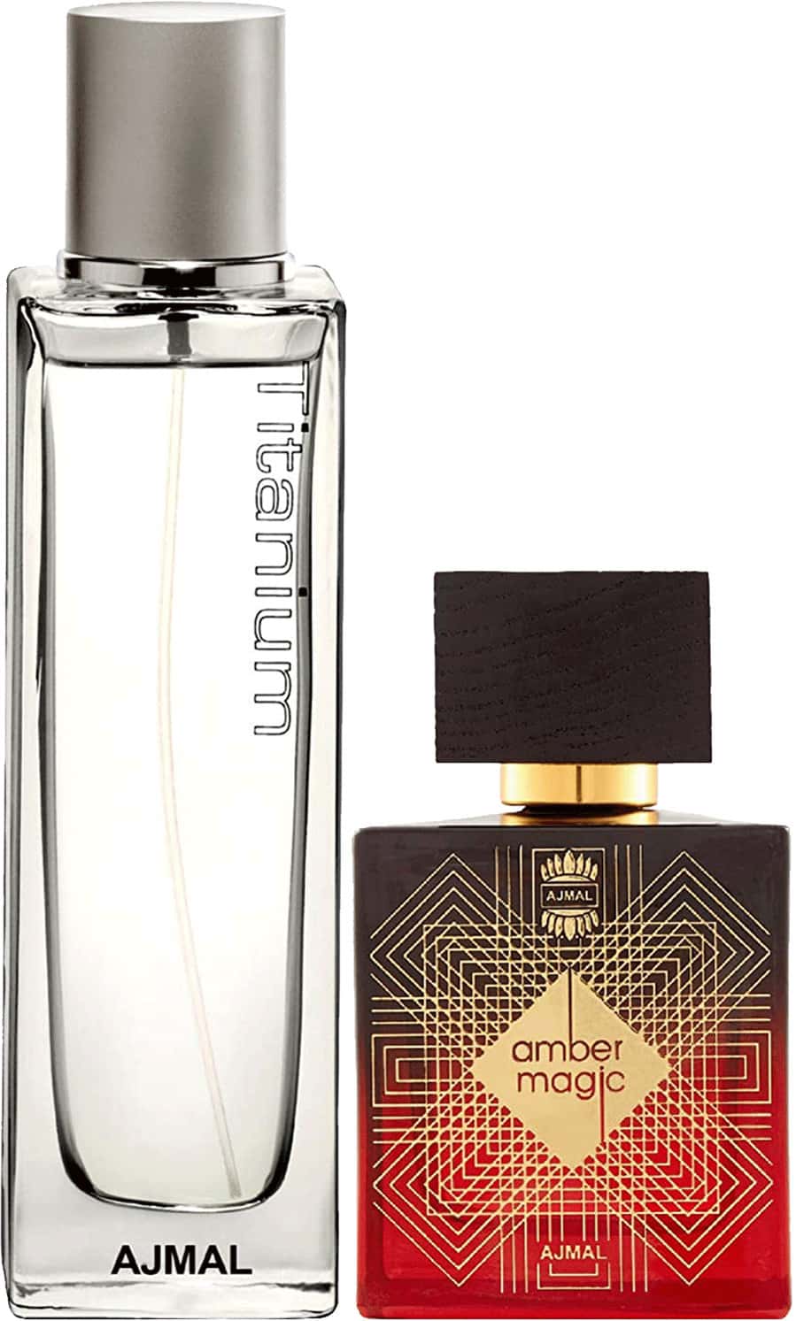 Buy AJMAL AMBER MAGIC EDP 100ML PERFUME FOR MEN AND CARBON EDP 100ML ...
